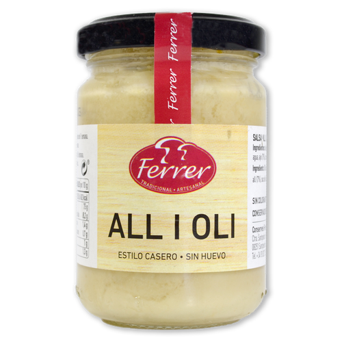 Comprar Salsa allioli Ferrer frasco en bonÀrea online | Directo del campo