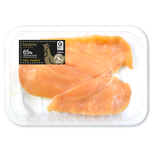 Comprar Pechuga de pollo fileteada 65% cereales en bonÀrea online ...