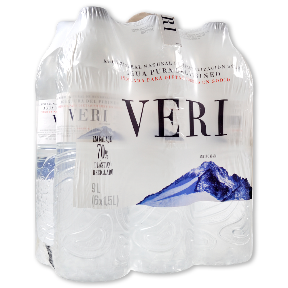 Comprar Agua mineral Veri paq. de 6 botellas en bonÀrea online ...